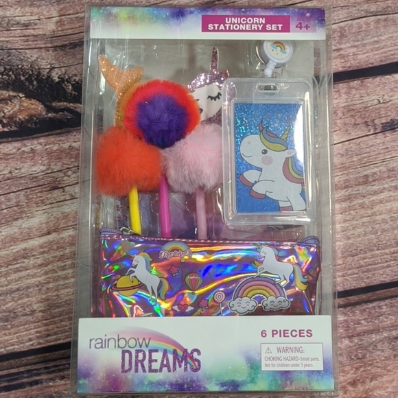 Office | Unicorn Rainbow Dream Stationary Set | Poshmark